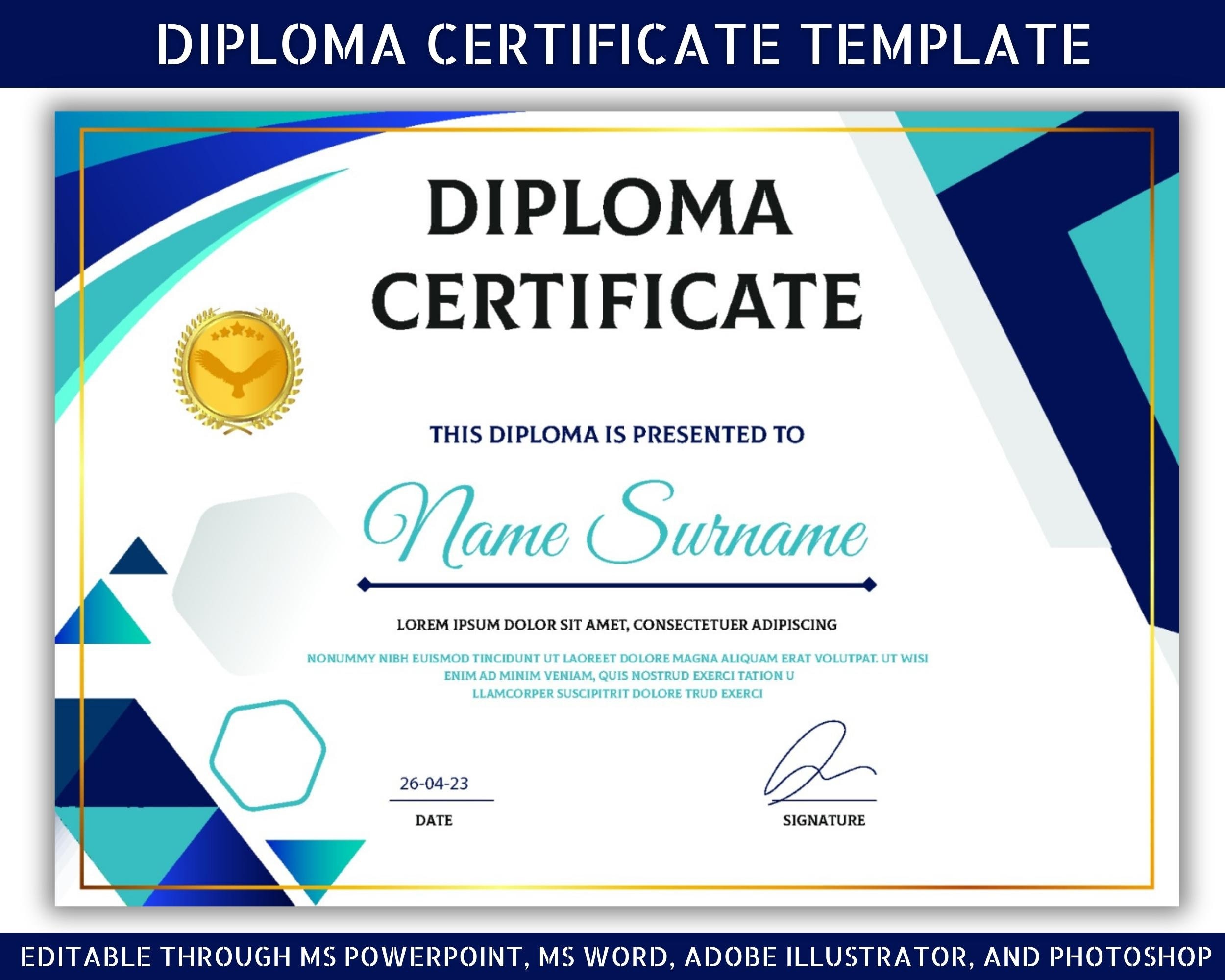 Leere Diplomvorlage Microsoft Word Deckblätter, Leere Seiten Und