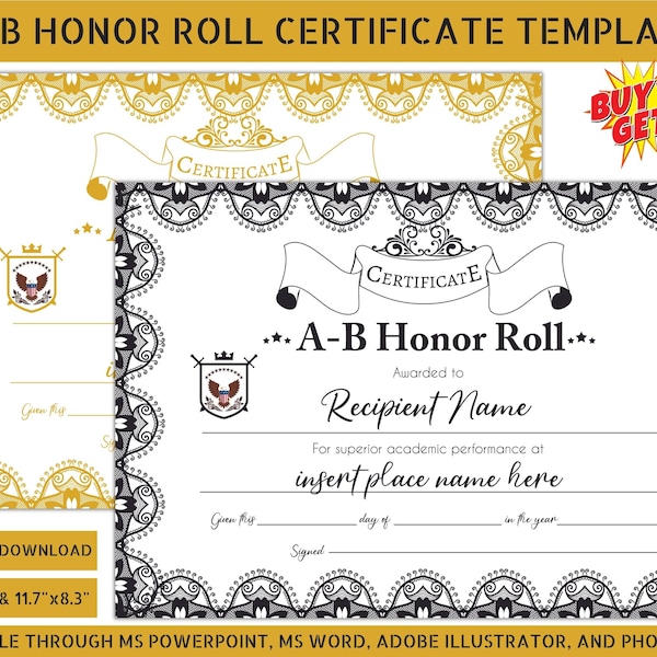 A/b Honor Roll - Etsy