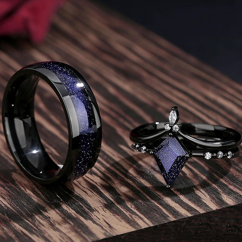 Couple Rings Night - Etsy