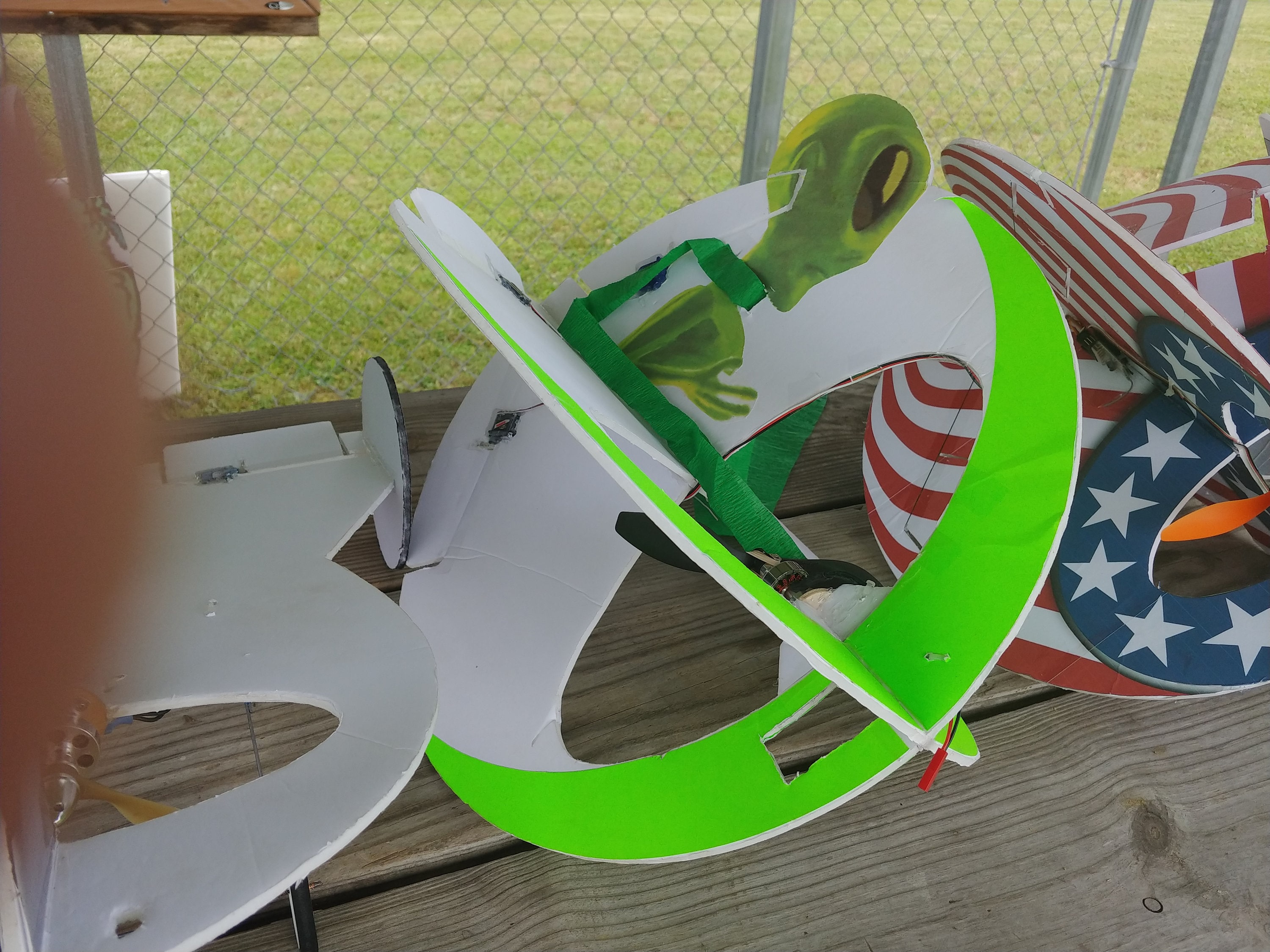 Crazy Ball Alien Downloadable-printable Cheap Crazy Fun Foamboard RC ...