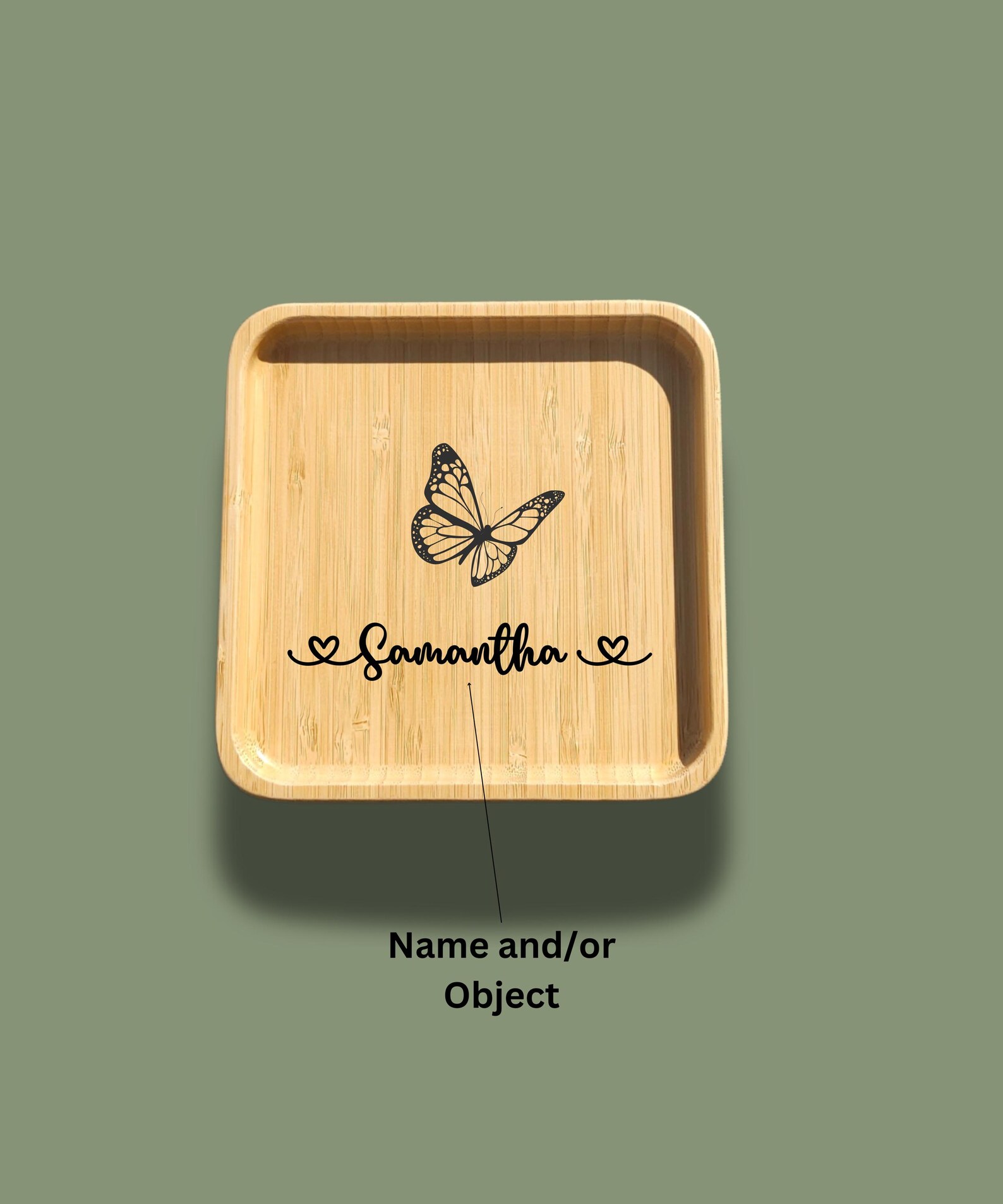 Custom Bamboo Square Plates for Kids Eco-friendly Baby Feeding Suction ...