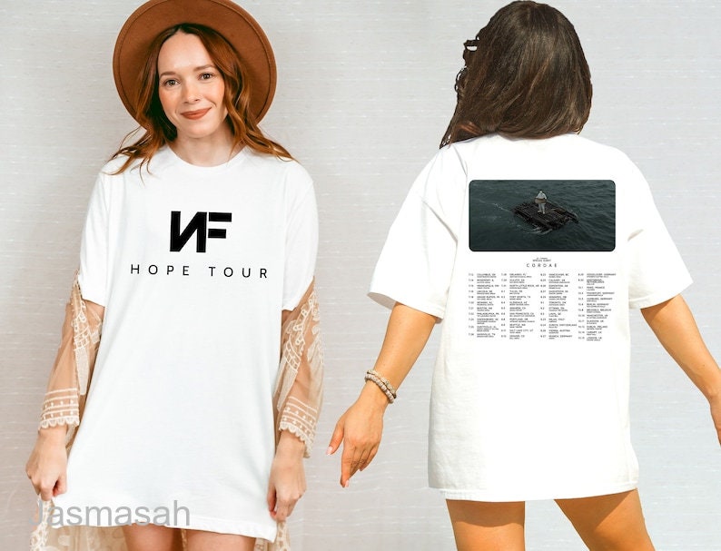 NF Rapper Shirt, Hope Album Shirt, NF Hope Tracklist T Shirt sold by ...