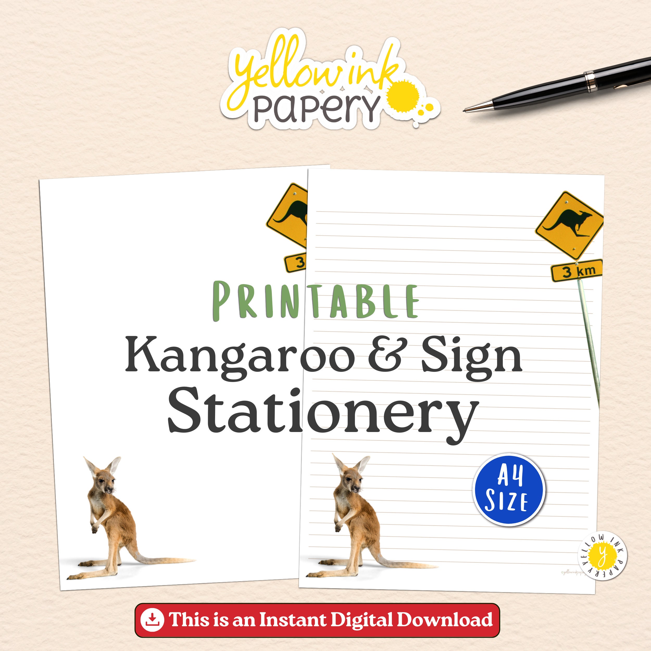 Kangaroo Stationery Logo