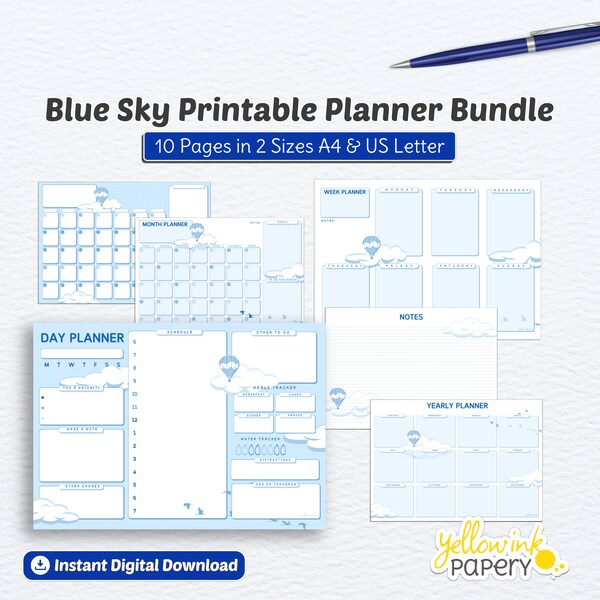 Onenote Daily Spread - Etsy