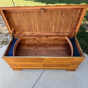 Antique Dillingham Waterfall Hope Chest – Bluebird Model (1920s–1940s ...