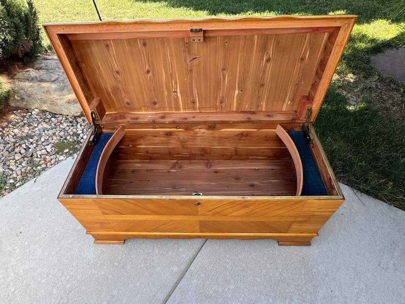Antique Dillingham Waterfall Hope Chest – Bluebird Model (1920s–1940s ...
