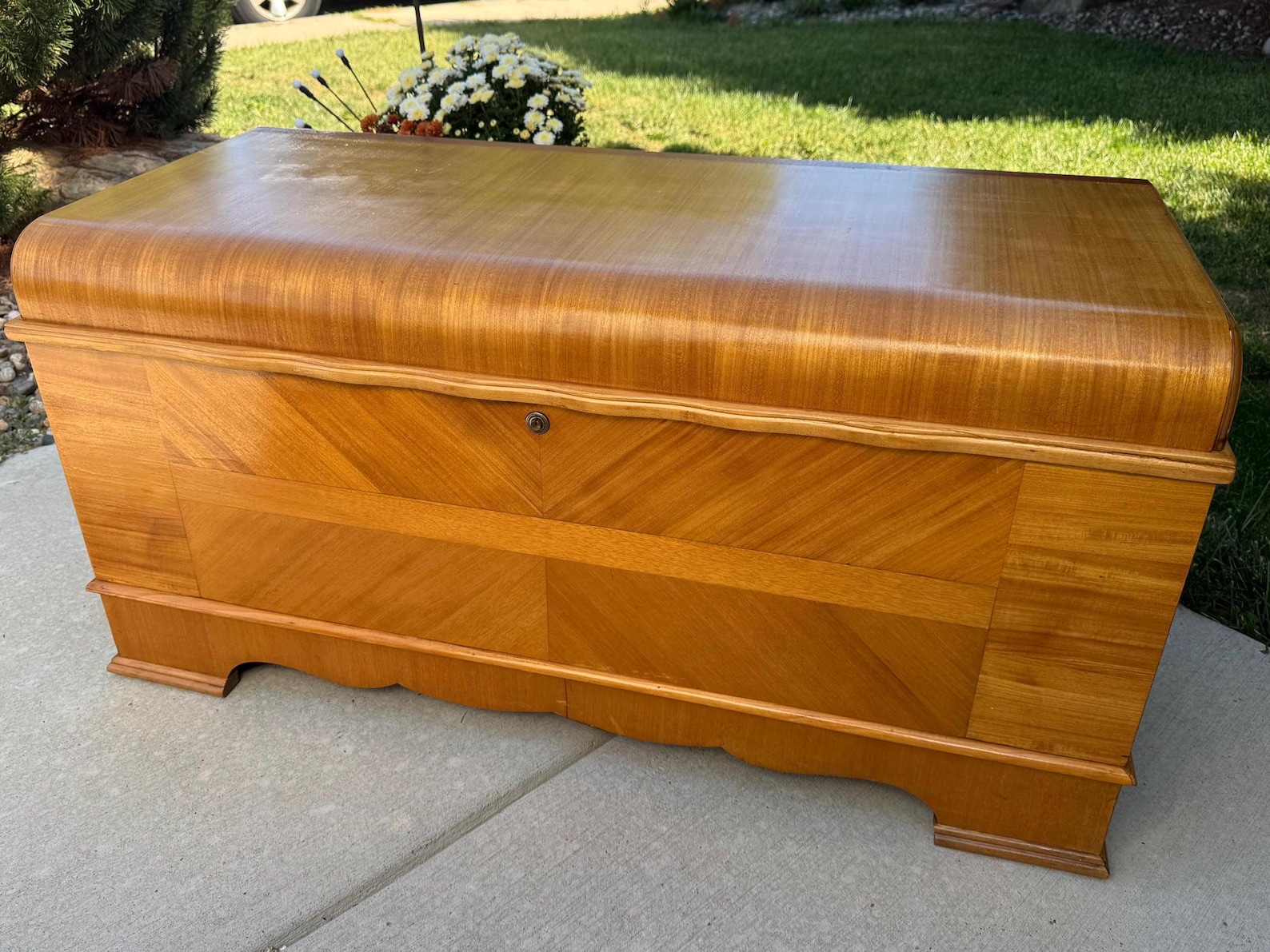 Antique Dillingham Waterfall Hope Chest – Bluebird Model (1920s–1940s ...