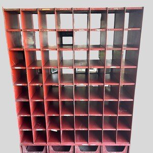 USPS Mailboxes Metal and Brass P.O. Mailbox Cabinet Vintage With ...