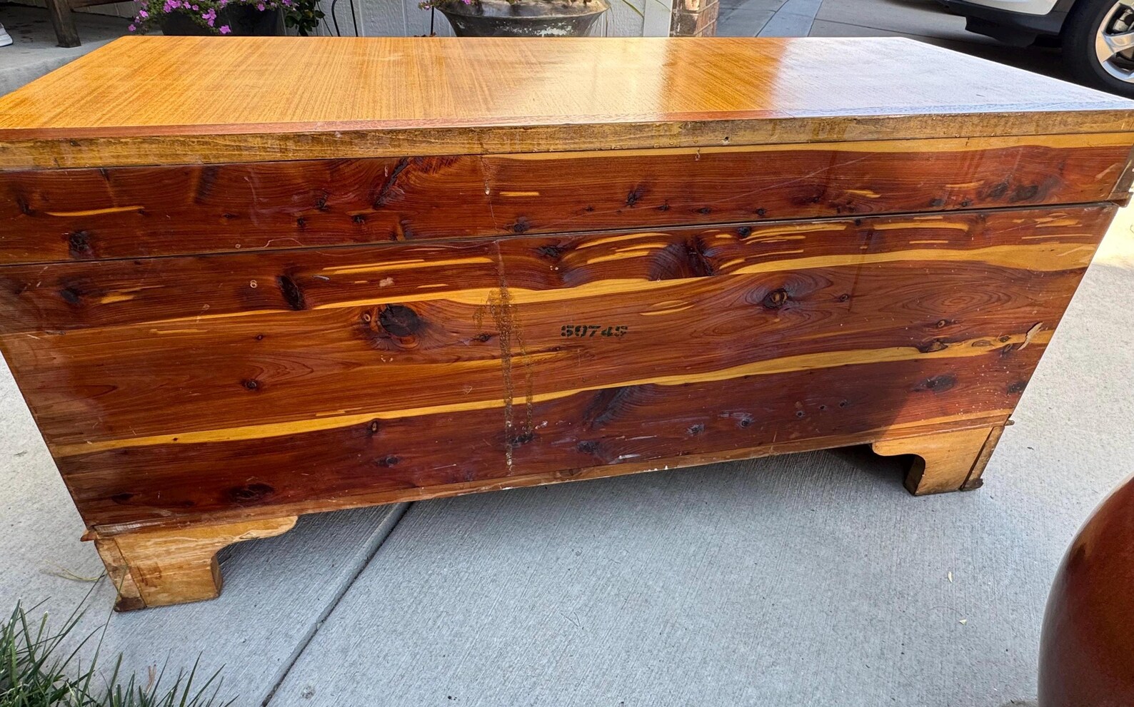 Antique Dillingham Waterfall Hope Chest – Bluebird Model (1920s–1940s ...