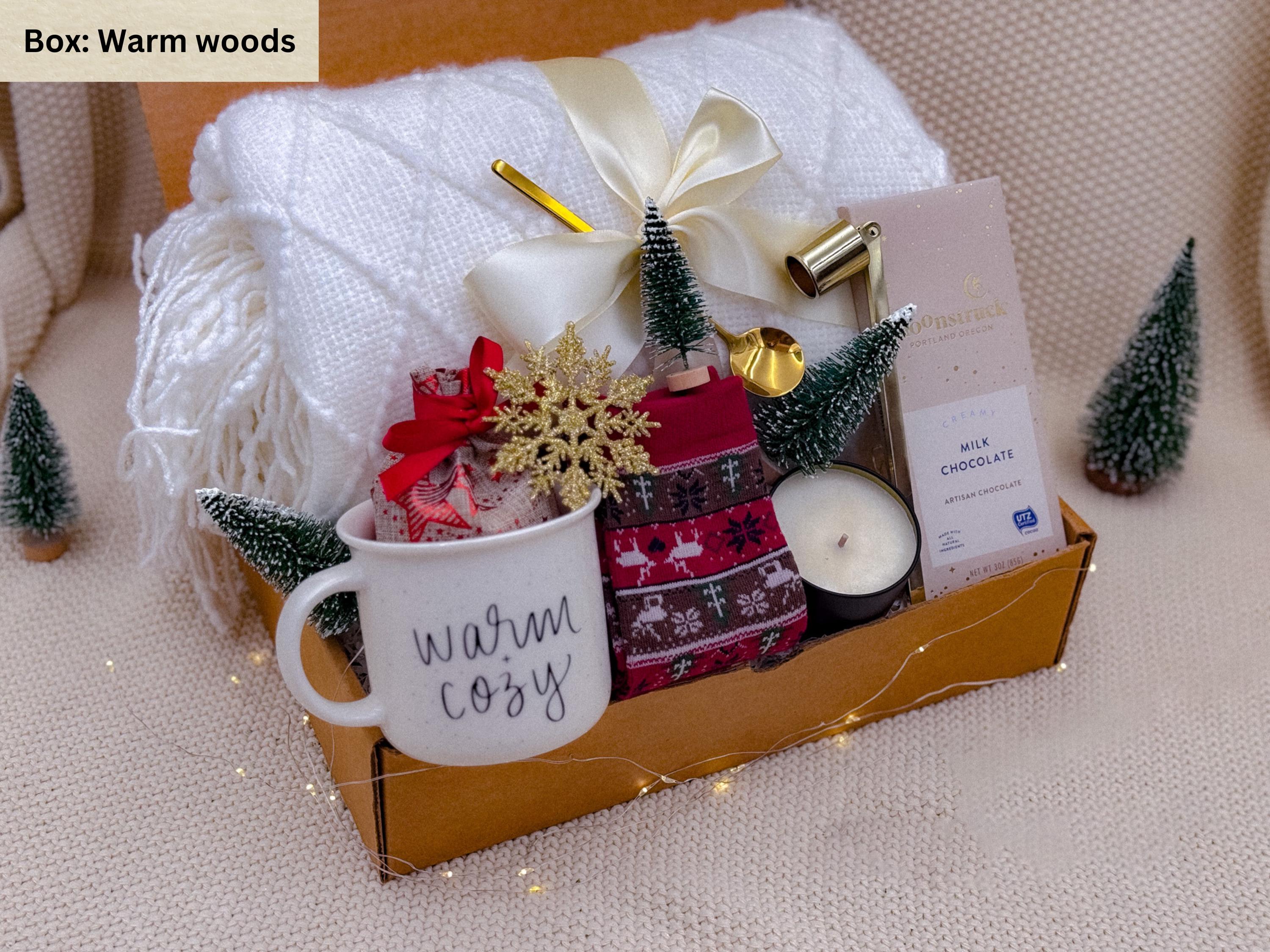 Deluxe Holiday Gift Box, Christmas Gift Idea, Warm & Winter Gift Box ...