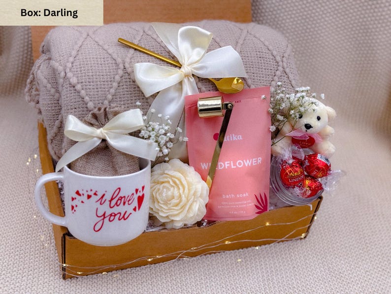 Relaxation Git Box for Mom, Wife & Best Friend, Stress Relief Gift ...
