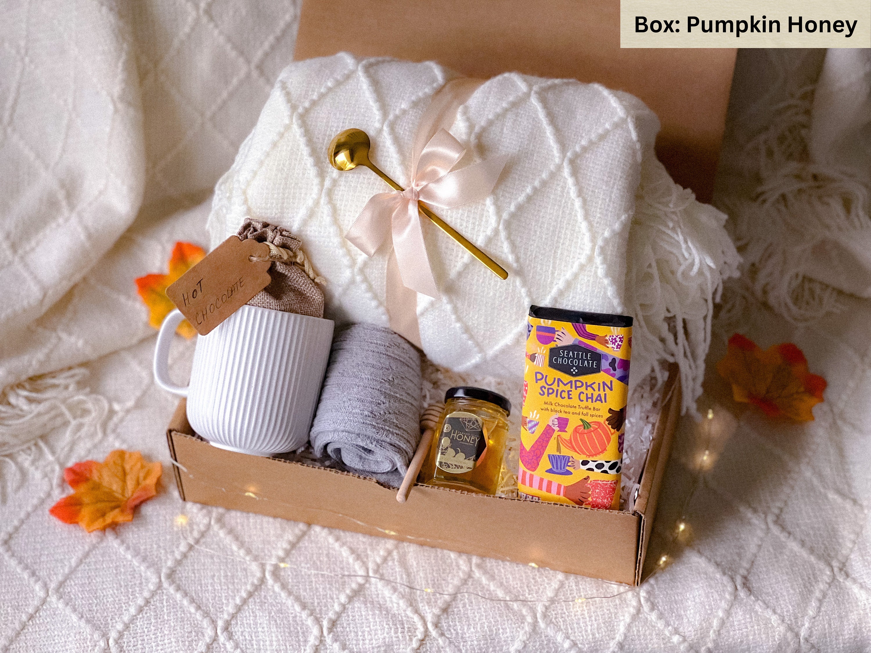 Cozy Hygge Gift Box, Self Care Gift Box, Gift Set for Her, Miss You ...