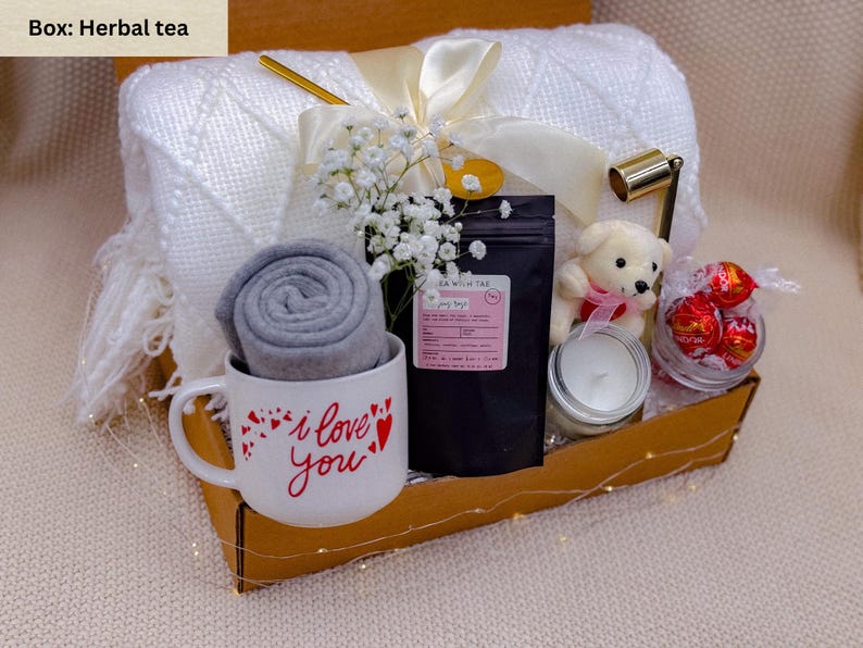 Relaxation Git Box for Mom, Wife & Best Friend, Stress Relief Gift ...