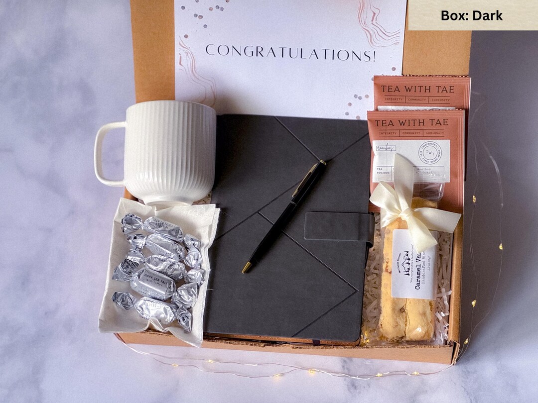 New Team Member Gift Box: Blanket, Journal & Mug - Etsy