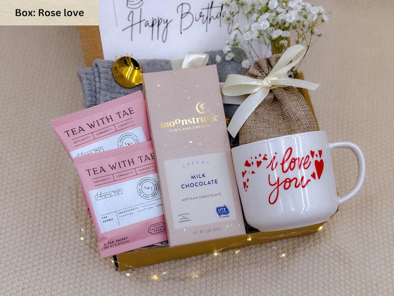 Relaxation Git Box for Mom, Wife & Best Friend, Stress Relief Gift ...