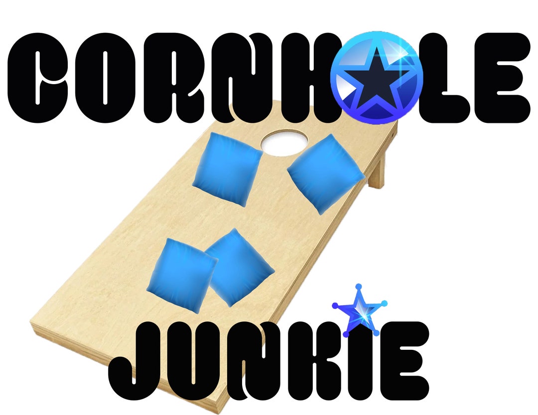 Cornhole Files PNG GIF JPEG Cornhole Junkie Sublimation - Etsy