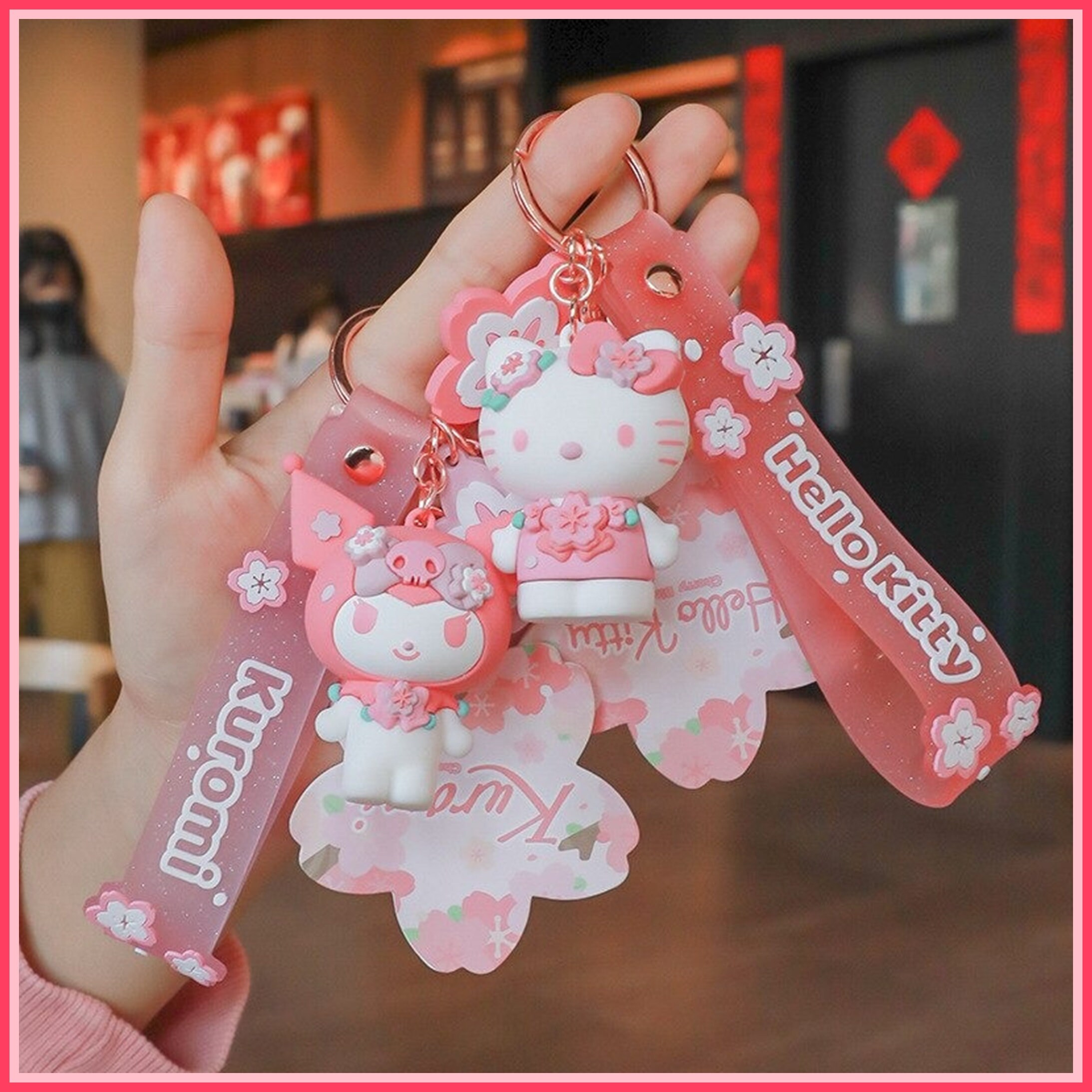 05 Cute Anime Characters Keychains Cute Cartoons Keychain - Etsy