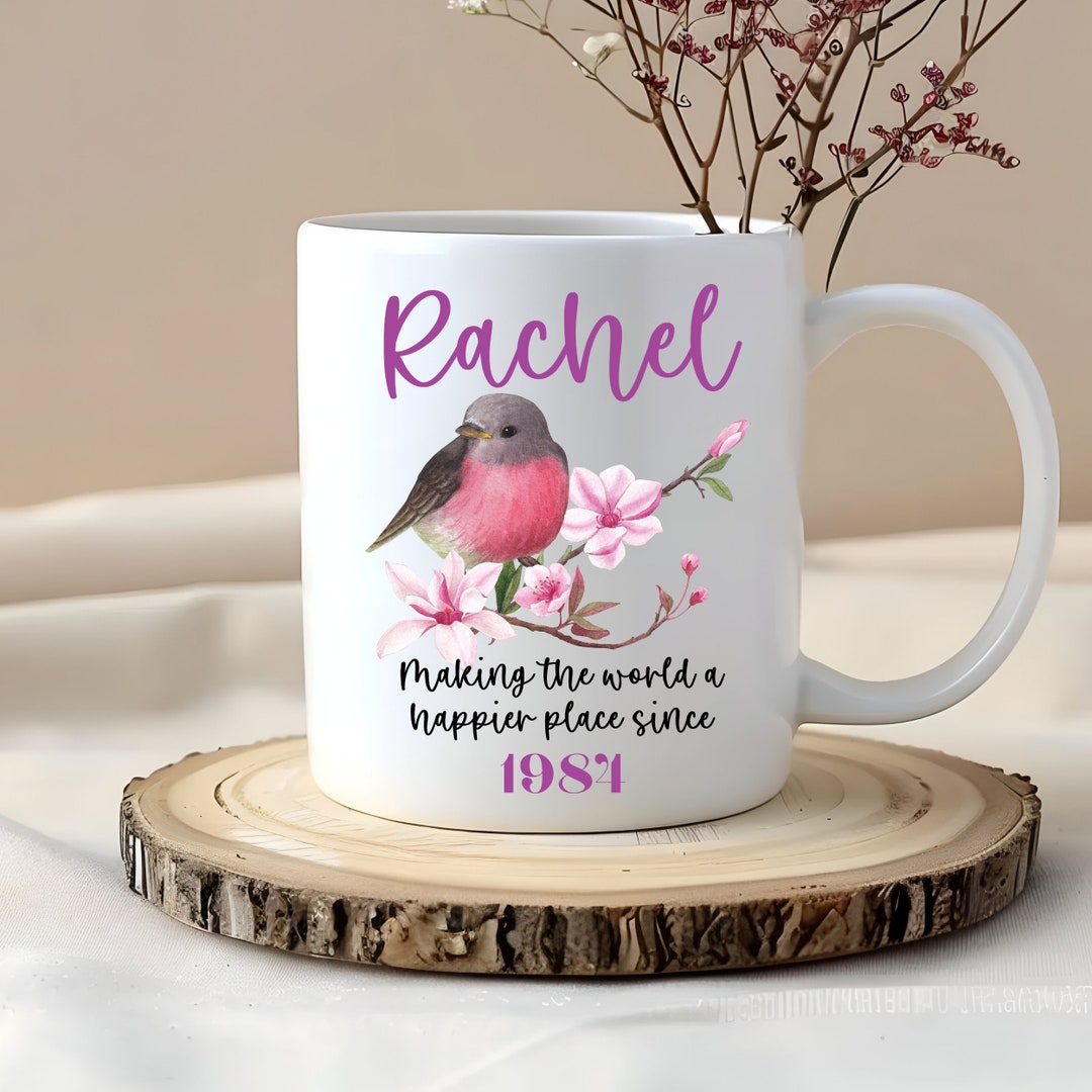 40th Mug for Women, Personalised 40th Birthday Ideas, 40th Gift for ...