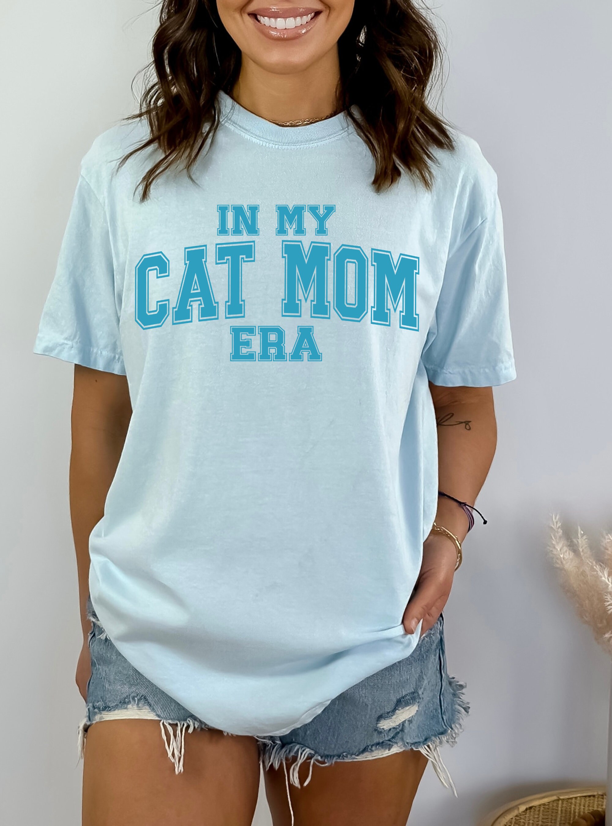 In My Cat Mom Era Comfort Colors T-shirt Retro Swifty Concert - Etsy