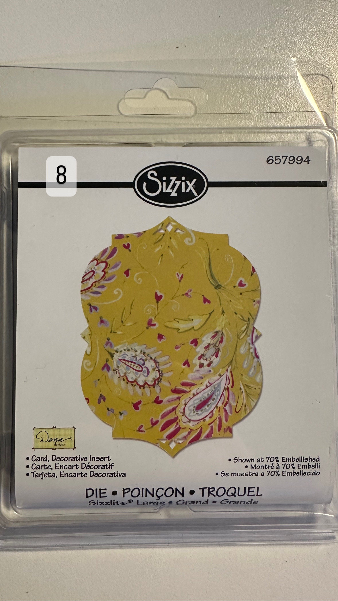 Sizzix Die Cuts Fabric Die Cuts, Quilting Die Cuts, Crafting Tools ...