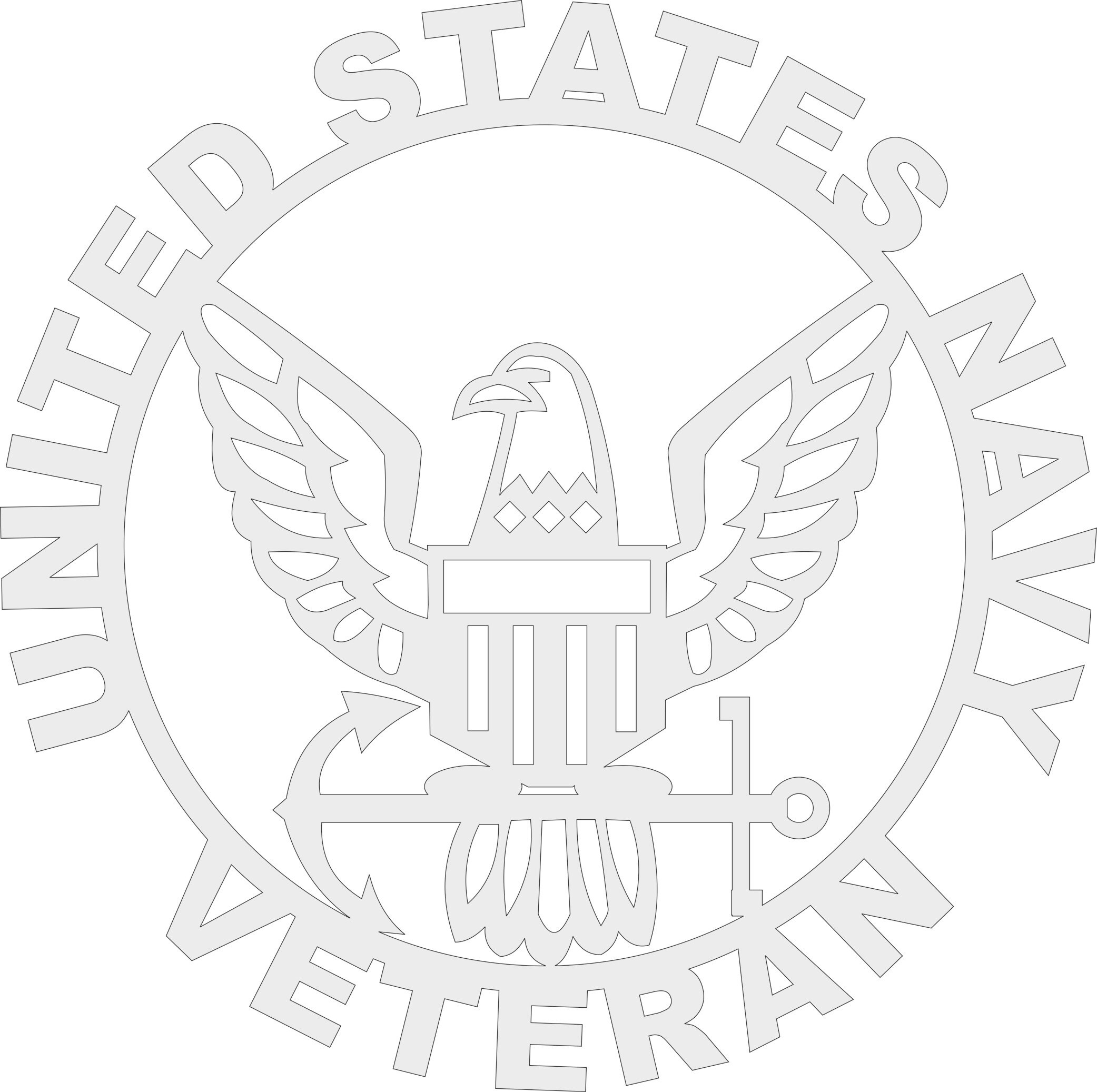 Navy Veteran Military SVG Laser Cut, Scroll Saw, Fret Saw, Cricut and ...