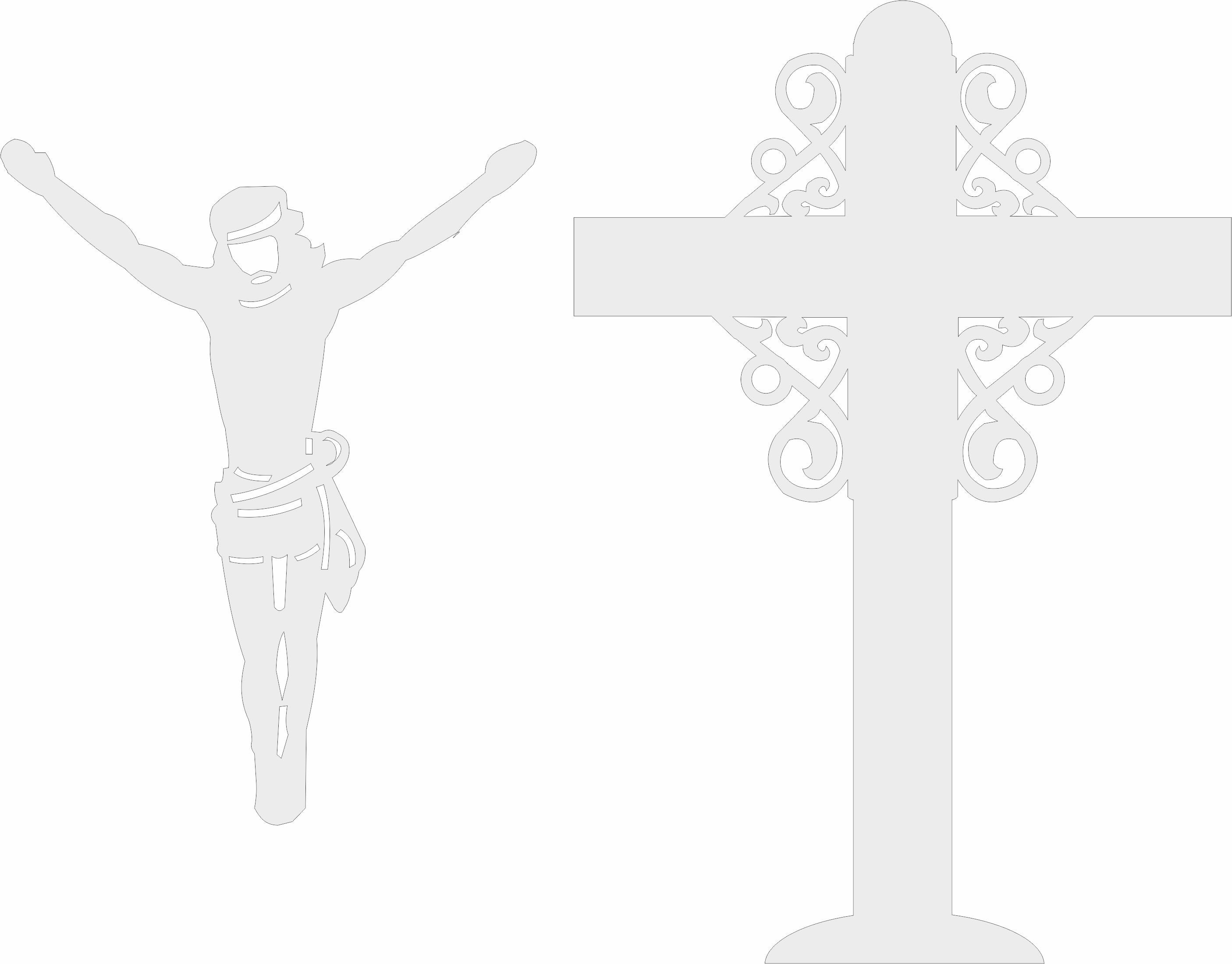 Crucifixion Religion SVG Laser Cut, Scroll Saw, Fret Saw, Cricut and ...