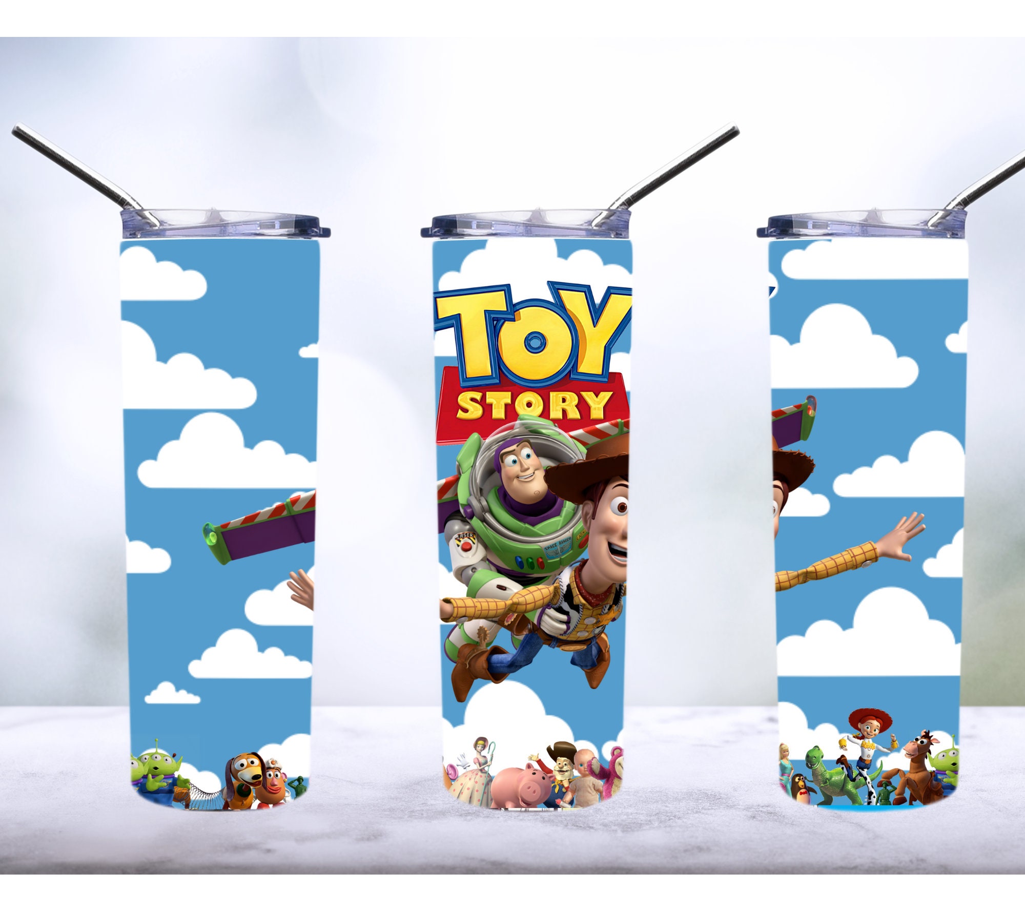 Toy Story Tumbler Sublimation Png - Etsy