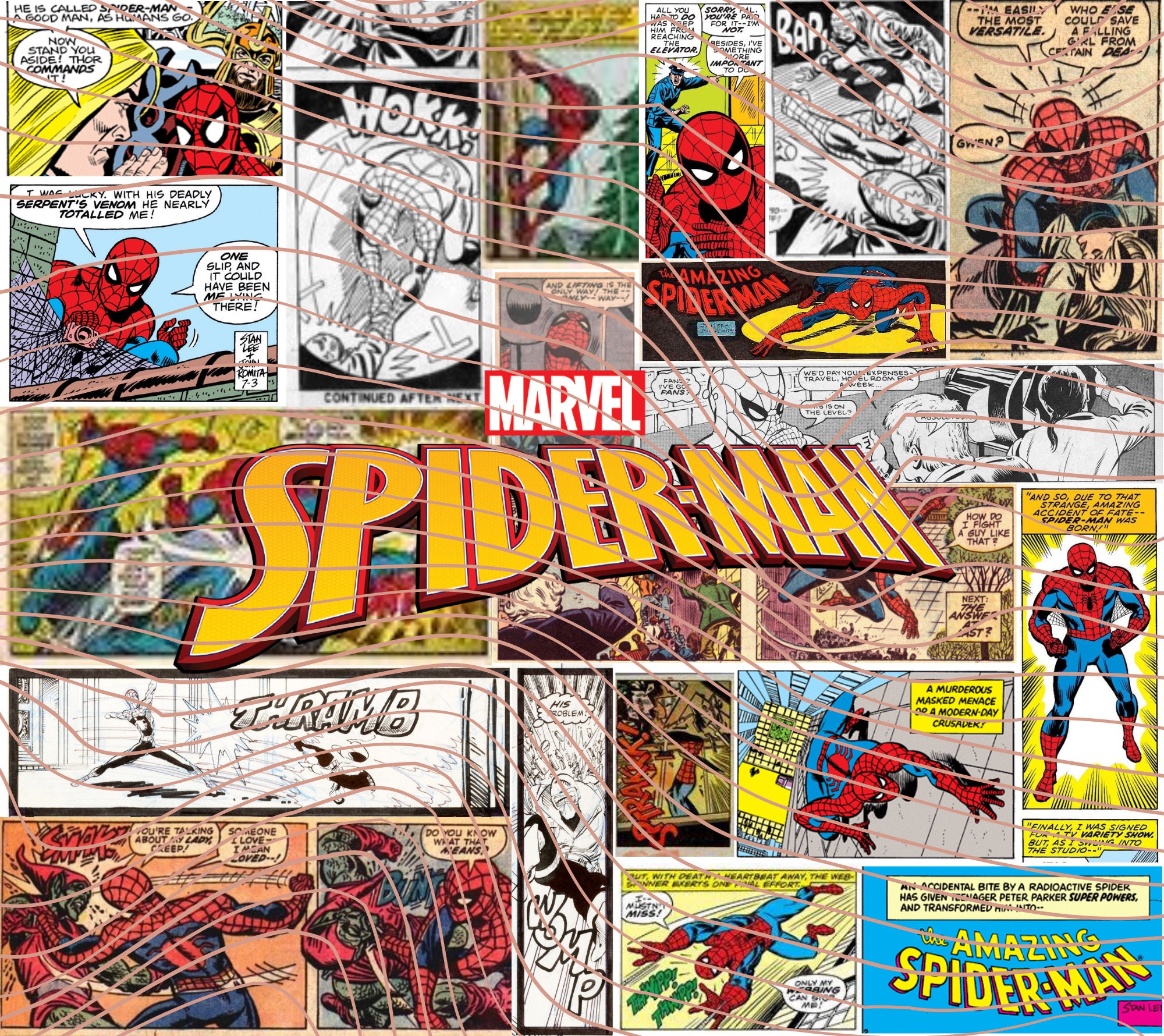 Spider Man Comic Tumbler Sublimation Png Marvel - Etsy