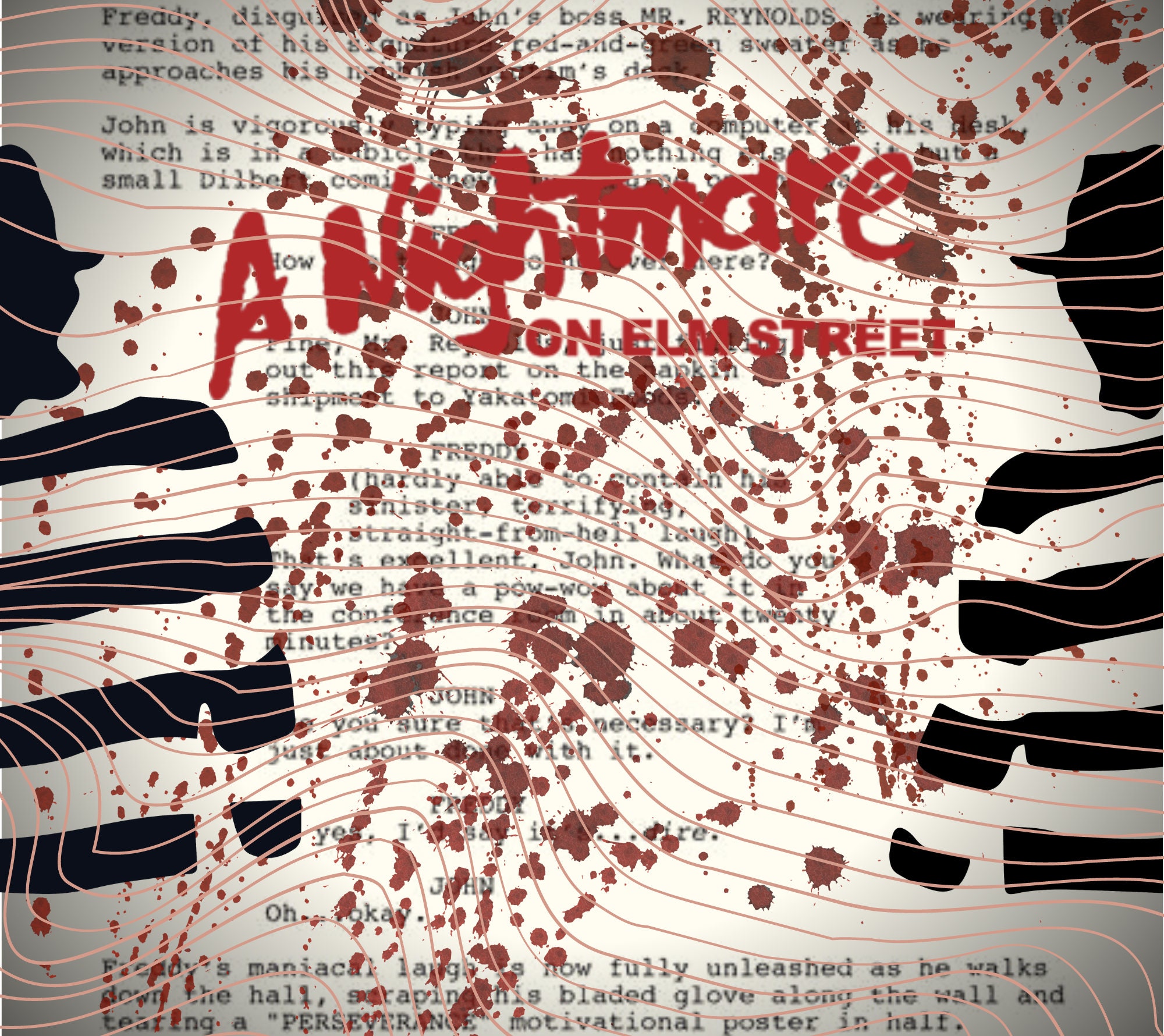 Nightmare on Elm Street Script Tumbler Sublimation Png - Etsy