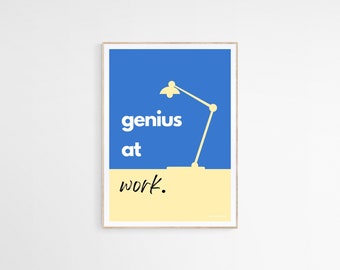 Printable Genius Art - Etsy