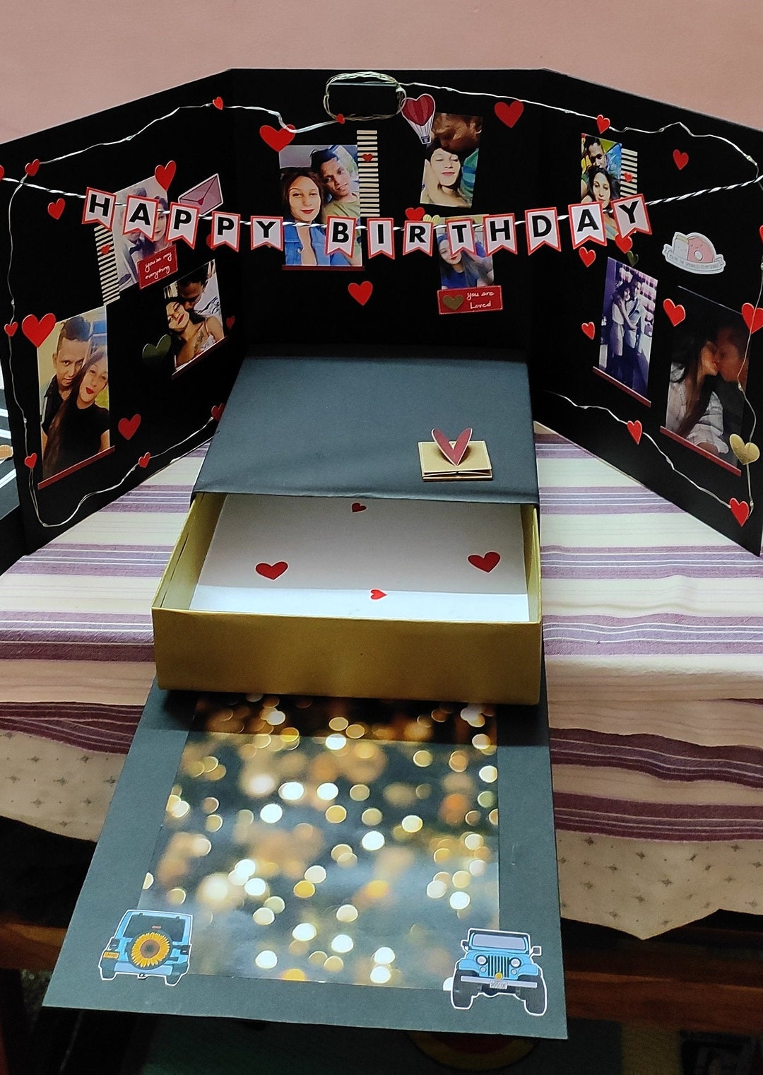 Explosion Box Handmade Birthday Explosive Box - Etsy