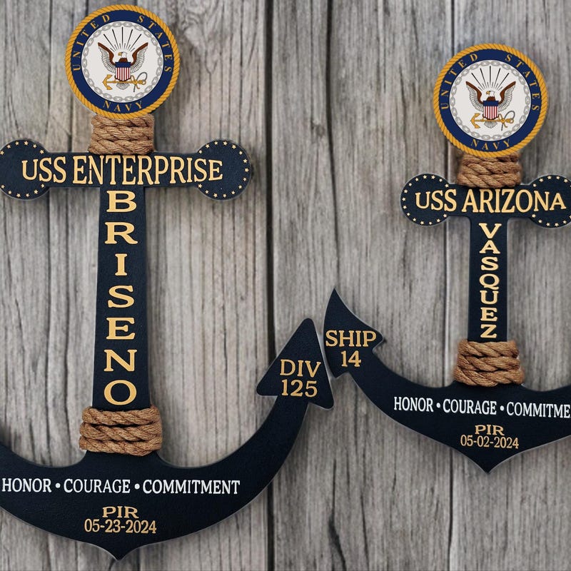Navy Anchor Bootcamp - Etsy