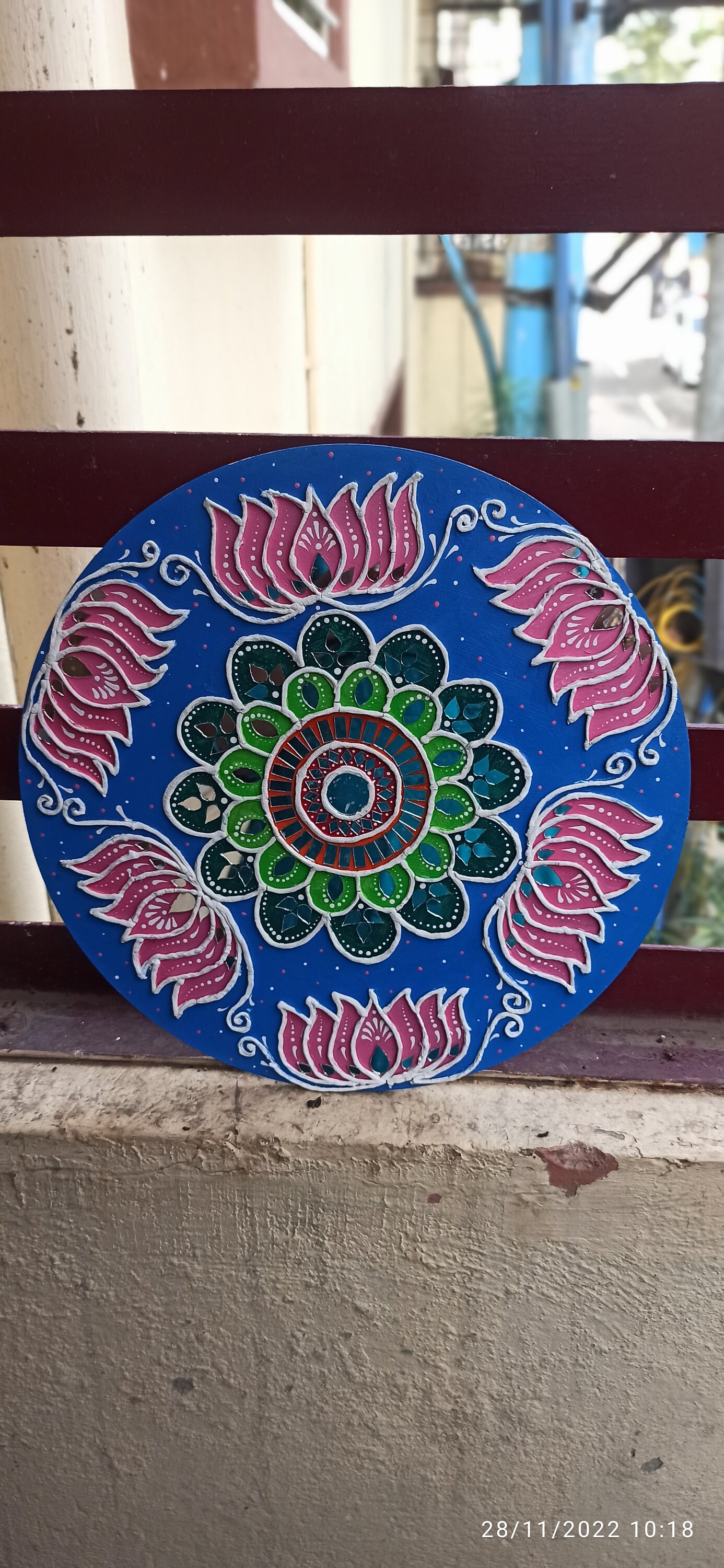 Lippan Art Wall Hanging Lotus Design - Etsy