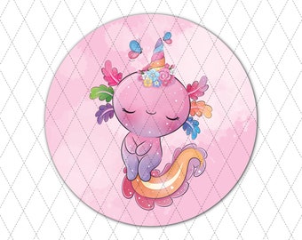 Axolotl Cake Topper Axolotl Birthday Axolotl Cake Boy & - Etsy Australia