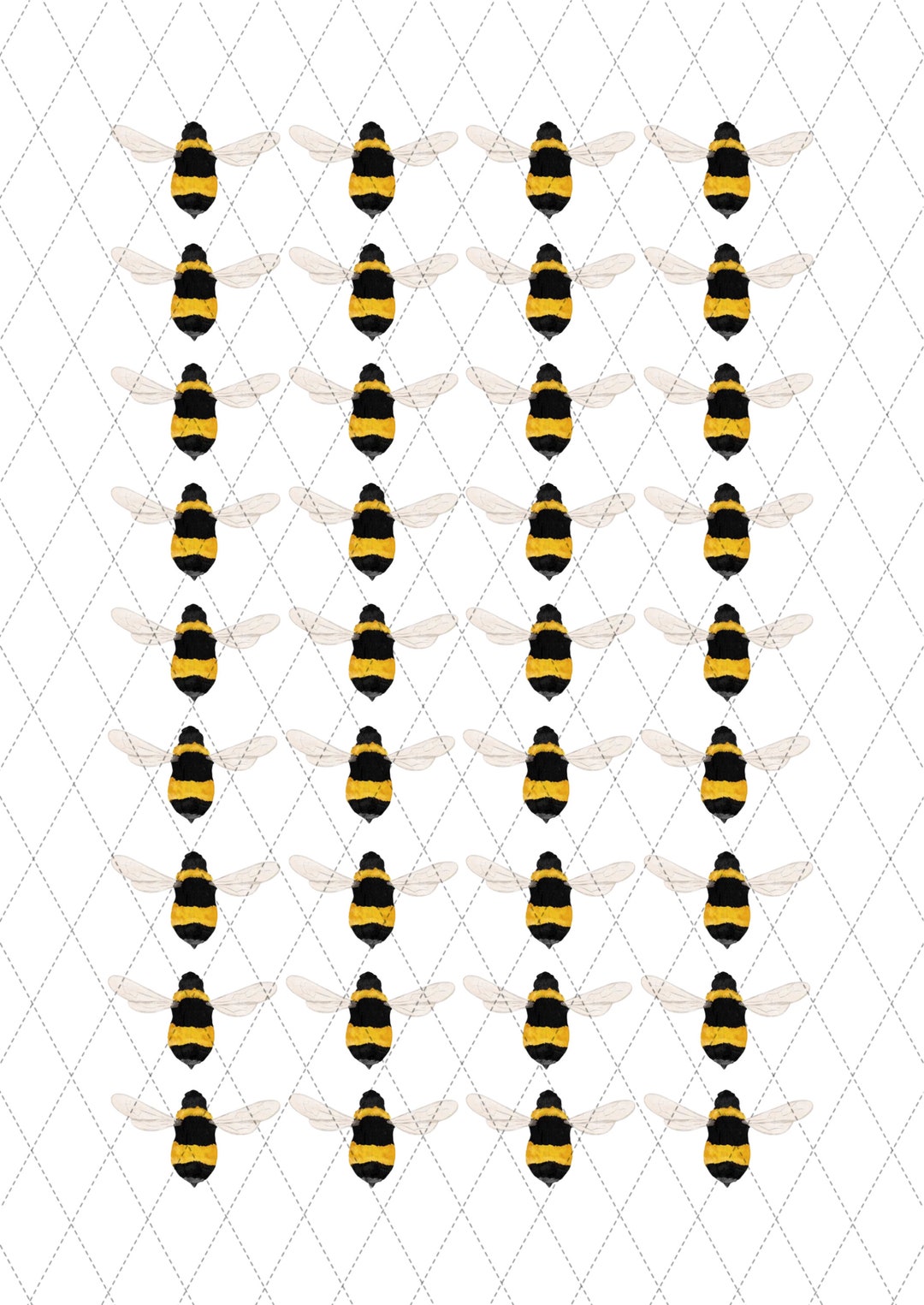 Edible Wafer Bees Vanilla Wafer Paper Pre-cut - Etsy