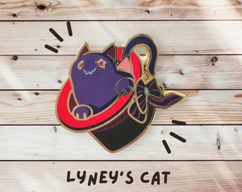 Lyney Bow Enamel Pin Genshin Impact - Etsy