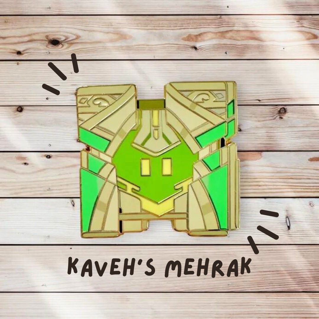 Kaveh Mehrak Enamel Pin - Genshin Impact - Etsy