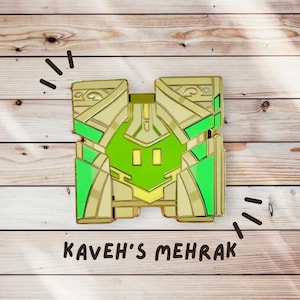 Kaveh Mehrak Enamel Pin - Genshin Impact - Etsy