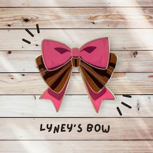 Lyney Bow Enamel Pin - Genshin Impact - Etsy