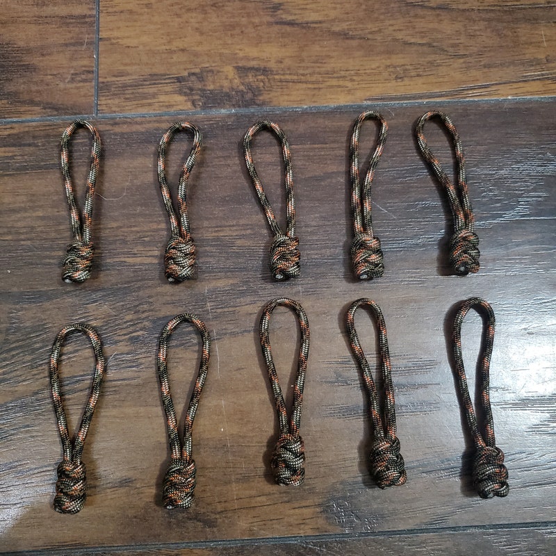 Paracord Zipper Pull - Etsy