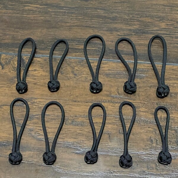 Paracord Zipper Pull - Etsy