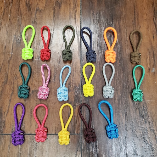Paracord Zipper Pull - Etsy
