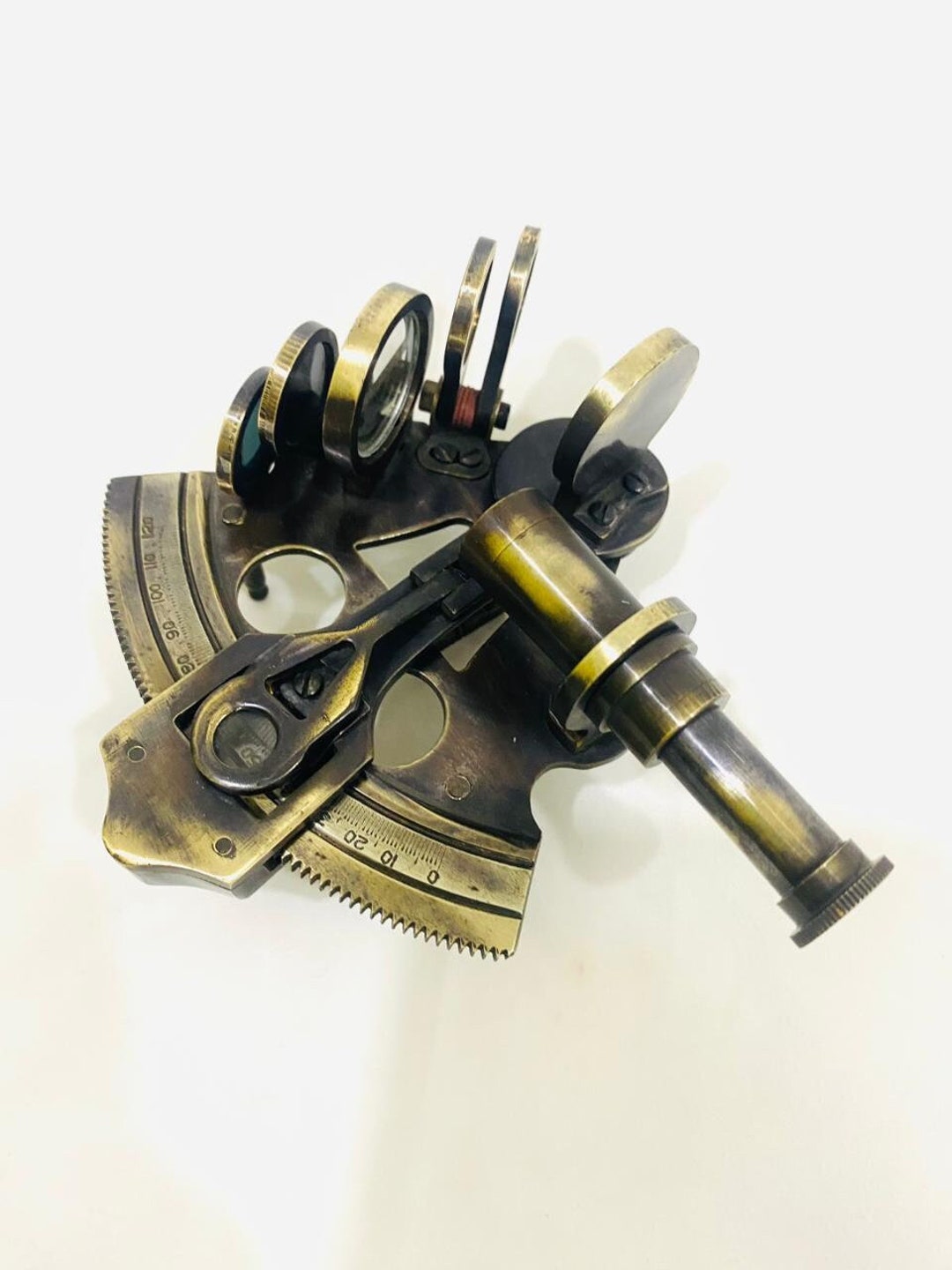 Pure Brass Black Antique Sextant 3 Inch /3 Brass Sextant/antique Brass ...