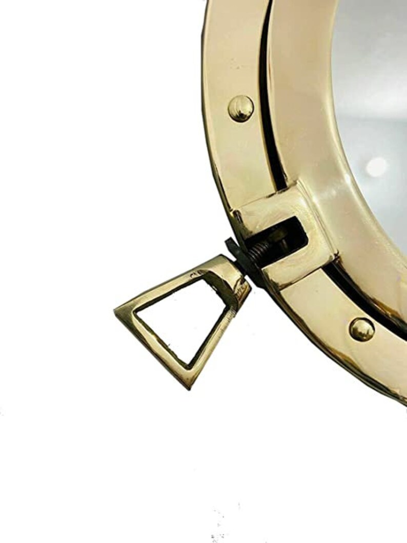 Nautical Porthole Window Wall Mirror Brass Porthole Ship - Etsy