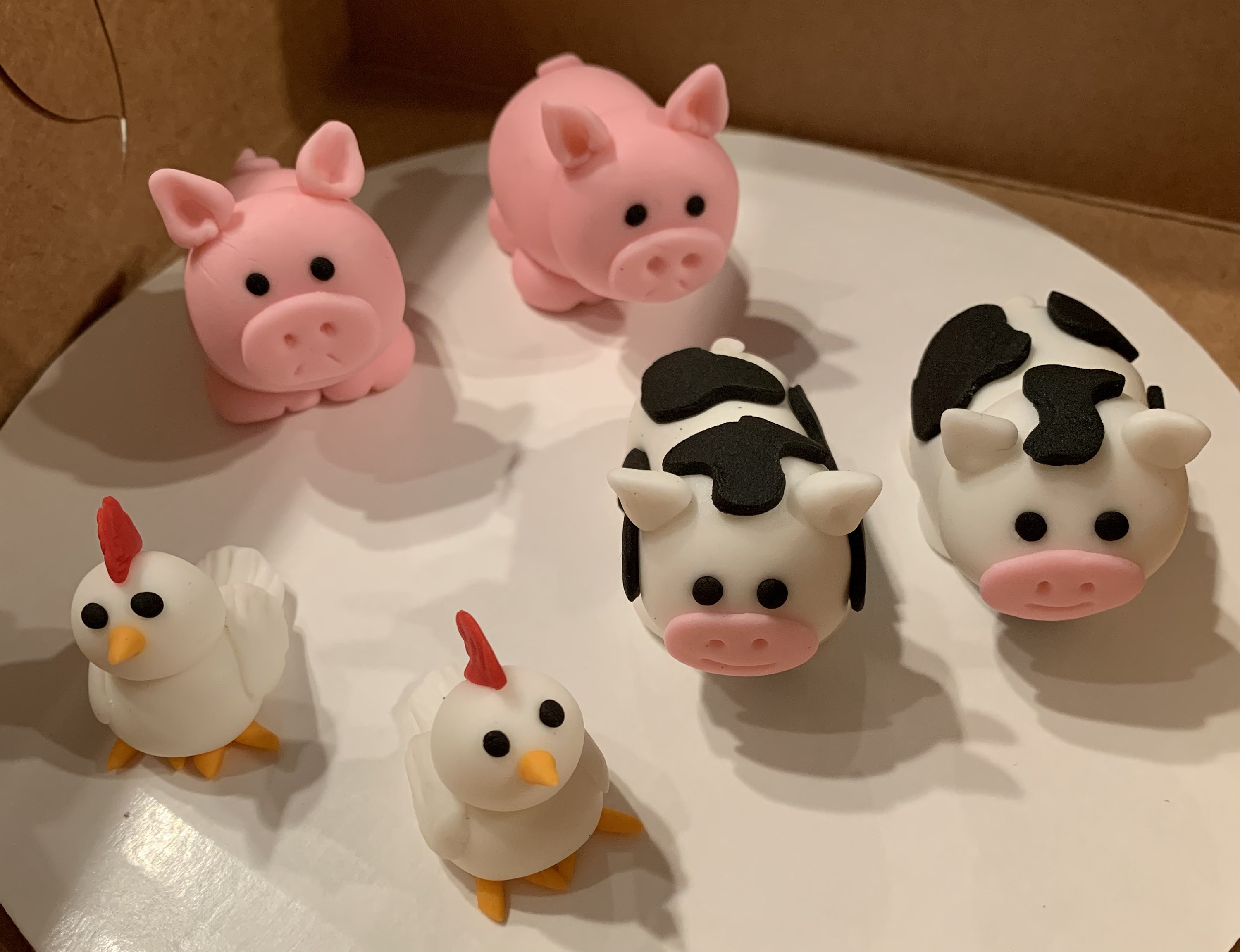 Fondant Farm Animals - Etsy