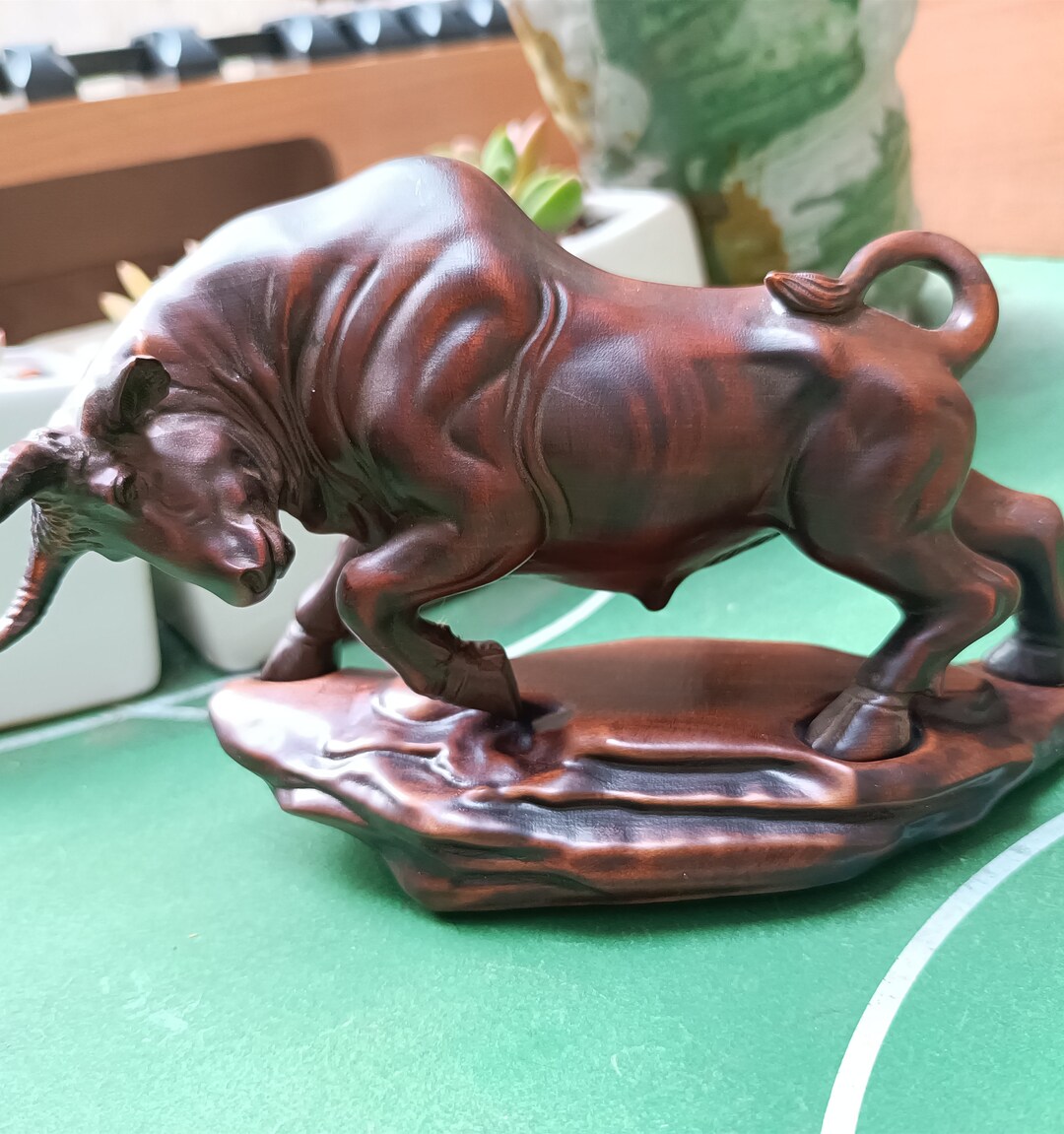 Solid Wooden Hull, Minimalist Home Decor, Table Decor, Sculpture of ...