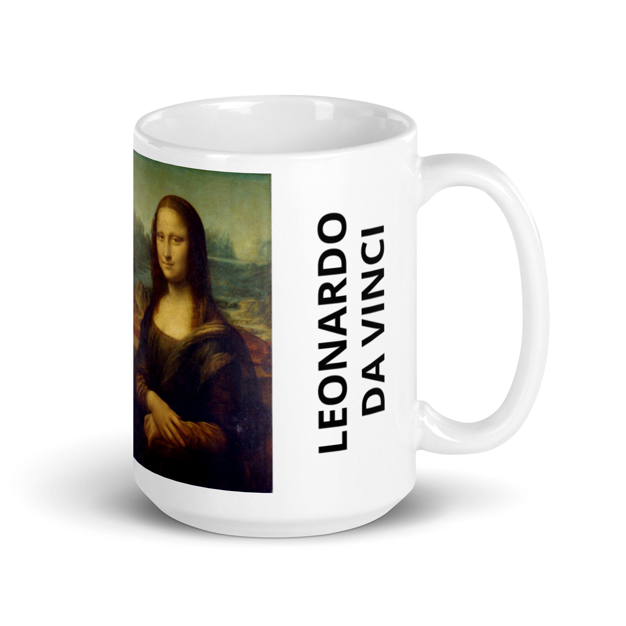 Mona Lisa MUG by Leonardo Da Vinci. Fine Art Mug, Tea, Coffee. - Etsy