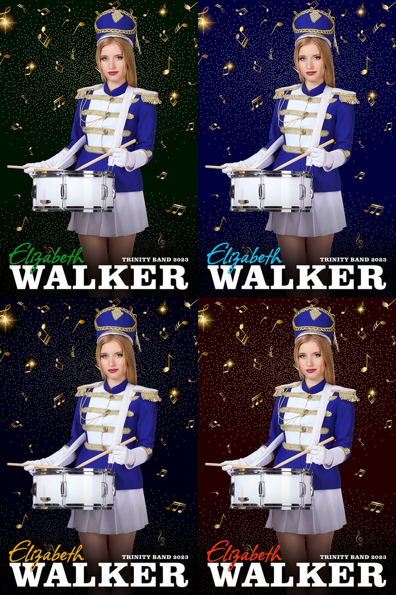 High School Marching Band Poster Digital Photography - Etsy