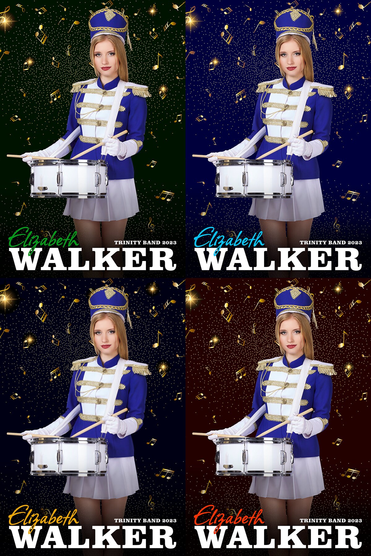 High School Marching Band Poster Digital Photography - Etsy