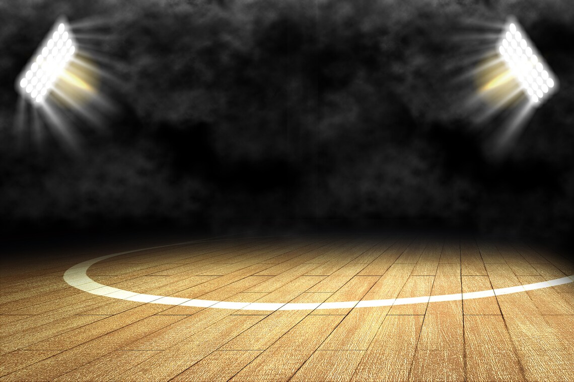 Digital Basketball Background-backdrop I Digital Sports Backgrounds ...